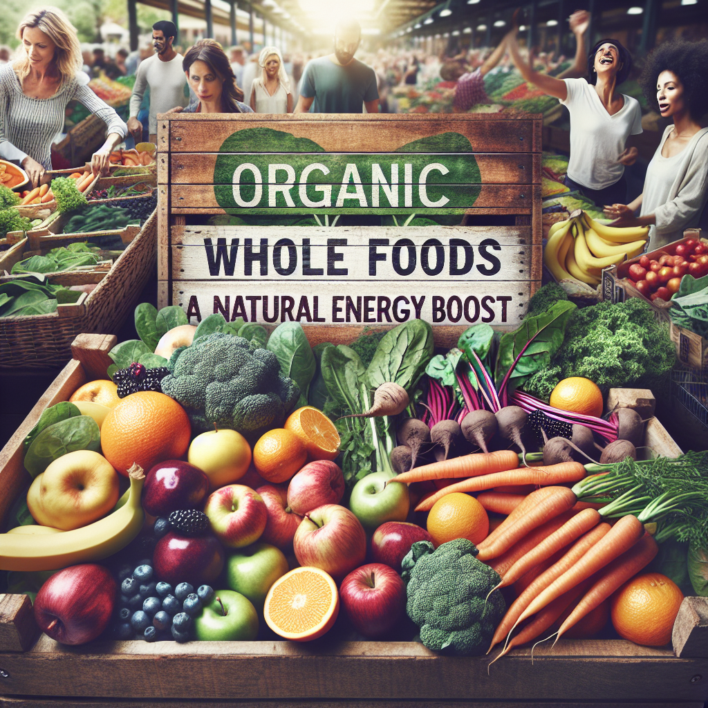 How Organic Whole Foods Can Dramatically Boost Your Energy Levels