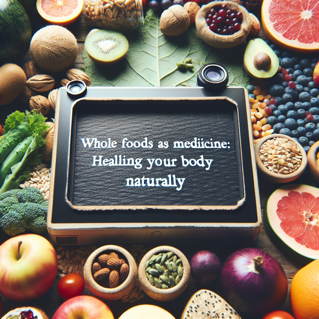 Whole Foods As Medicine: Healing Your Body Naturally