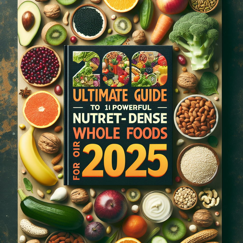 The Ultimate Guide To 10 Powerful Nutrient Dense Whole Foods For 2025